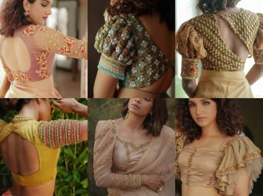 Latest and trendy designer blouses 2021 by Sruti Kannath!